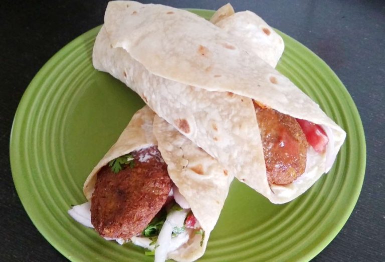 Falafel Wrap Recipe | How to make Falafel Wrap – Flavour of Food