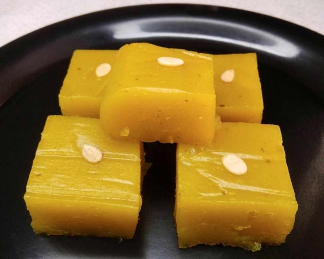 Mango Halwa Recipe | Mango Jelly Recipe | How to make Mango Halwa