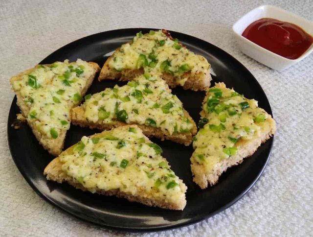 Chilli Cheese Toast Recipe | How to make Chilli Cheese Toast