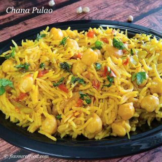 Chana Pulao Recipe | Indian Chickpea Rice